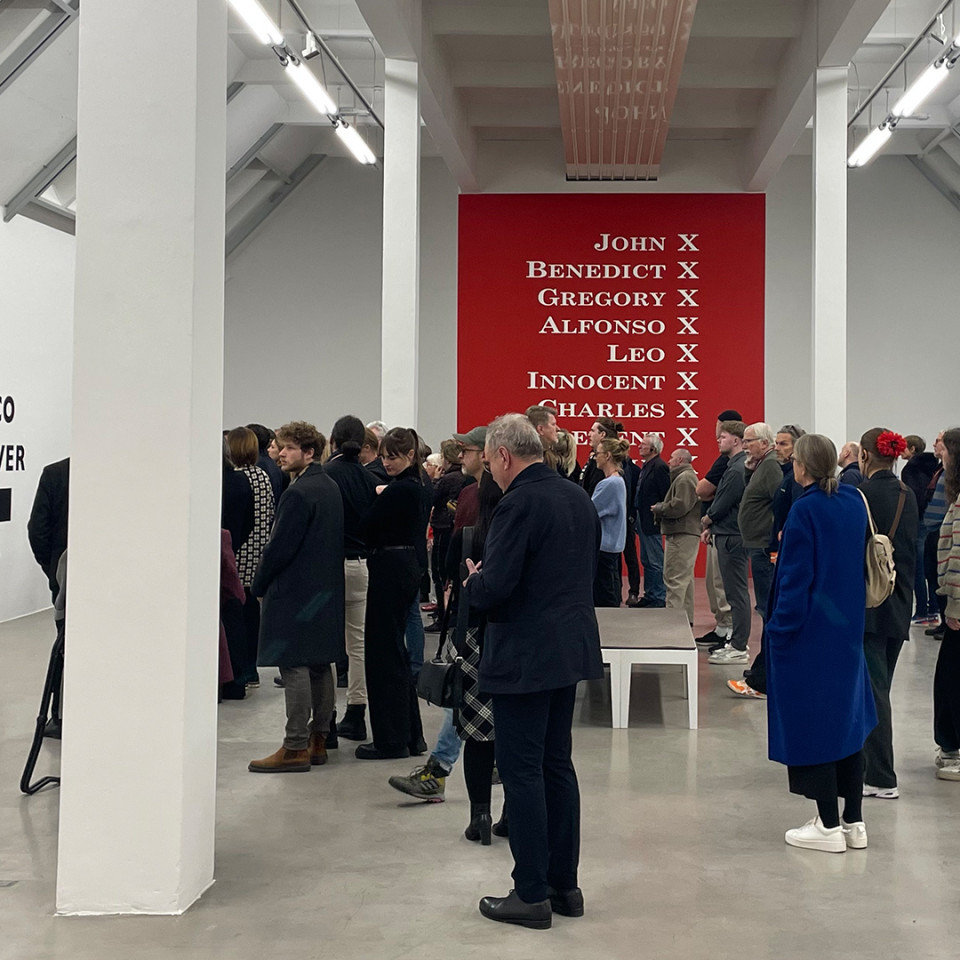 Kay Rosen Now and Then Poster • Studio Lindhorst-Emme+Hinrichs